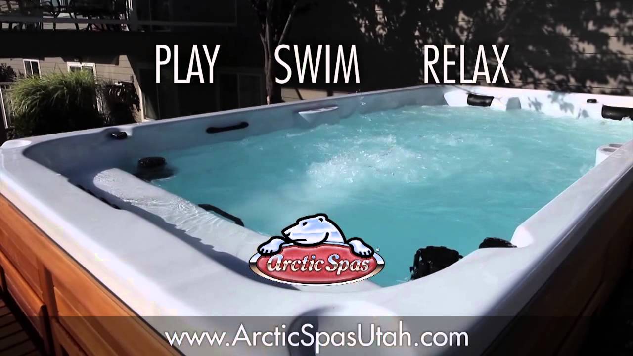 Play, Swim, Relax In An Arctic Swim Spa - YouTube