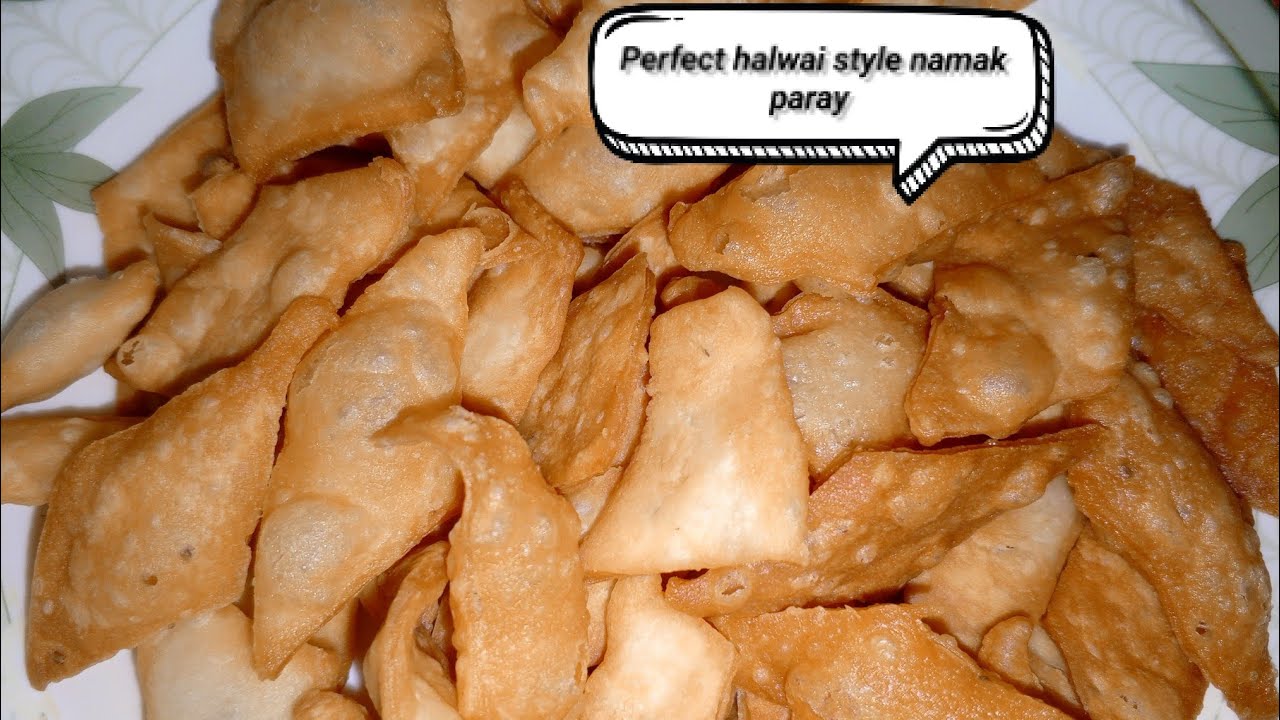 Namak paray recipe|| Perfect halwai style namak paray recipe - YouTube