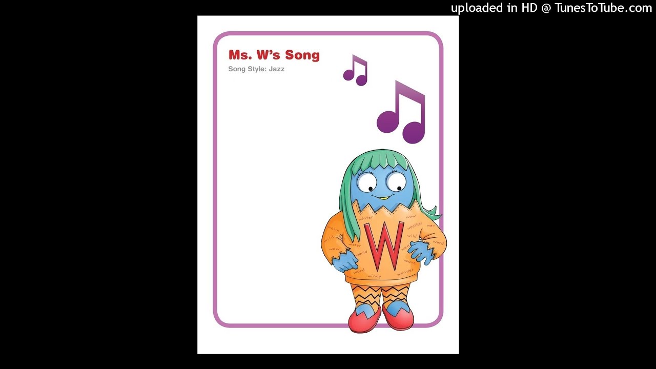New Letter People - Words - Ms W - YouTube