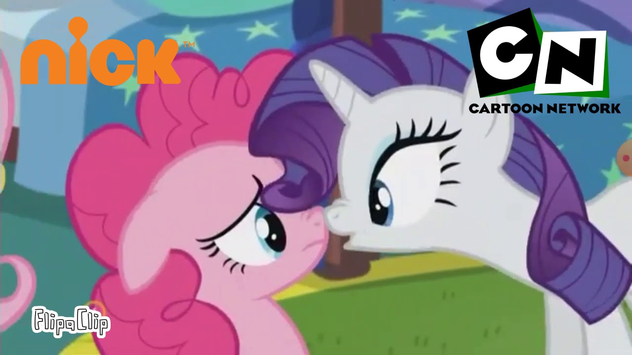 My little pony rarity gets angry pinkie pie on 2004 cartoon network and ...