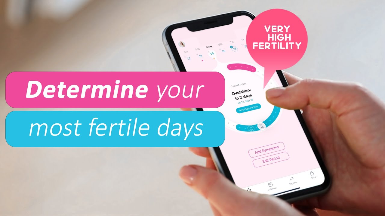 Fertility Tracker, Ovulation and Cycle Calendar | Determine your most ...