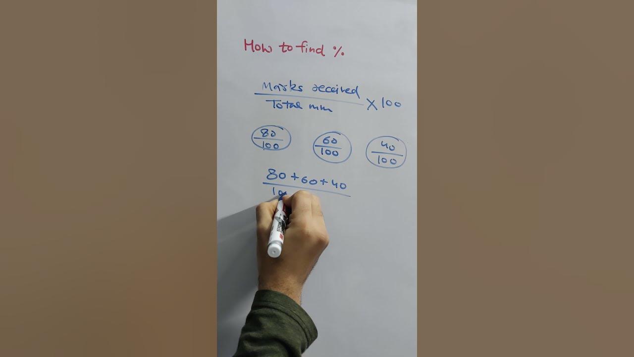 How To Find Percentage Of Marks basic hindi maths percentage YouTube how-to-find-percentage-of-marks-basic-hindi-maths-percentage-youtube