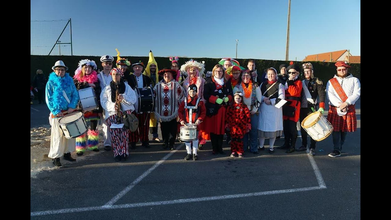 Carnaval d'Oye-plage 2018 - Harmonie l'Avenir - YouTube