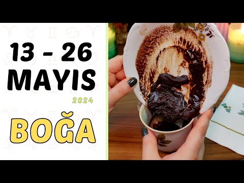 BOĞA BURCU 13 - 26 MAYIS 2024 KAHVE FALI ( Haftalık Burç Yorumları )
