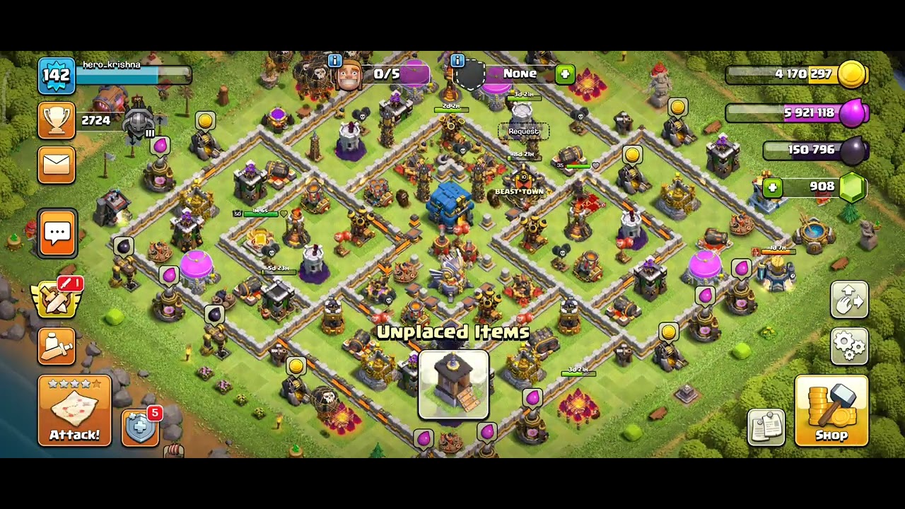 COC-Sixth builder-BOB - YouTube