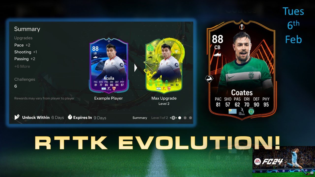 FC24 | NEW RTTK Evolution! Mystery Of The Goo! and 88 RTTF Coates SBC ...