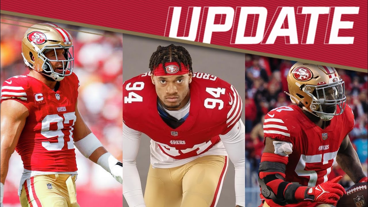 49ers Injury Update 🚨 John Lynch shares optimistic news: Nick Bosa ...