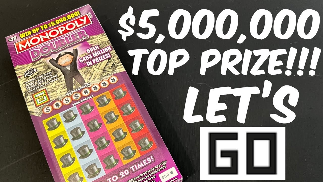 $20 Monopoly Doublers | 7 Tickets in a Row!! $140 | 5X and 2X ...
