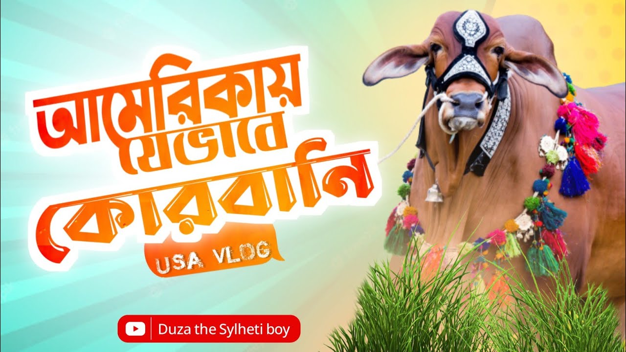 USA Blog || America Travel Blog || আমেরিকাতে কোরবানি || USA Vlog || Eid ...