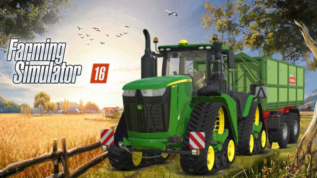 Farming Simulator 16 | Selling Corn & Chaff With John Deere In Fs16 ...