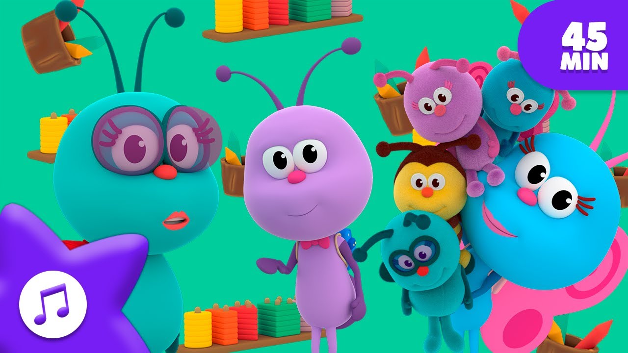 The Going to School Song 🎒 Boogie Bugs Original Songs Compilation ...