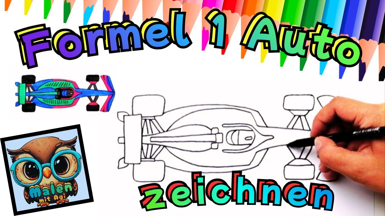 Auto Von Oben Zeichnen Einfach