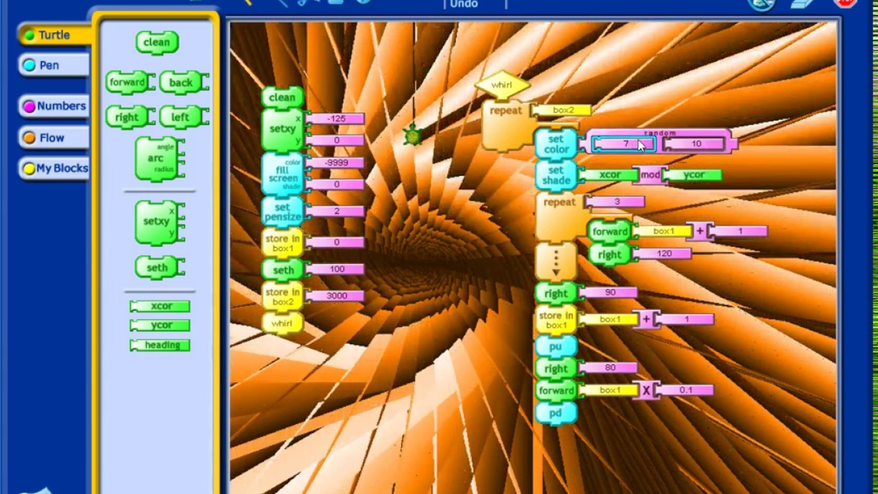 Turtle Art: What I can do - YouTube