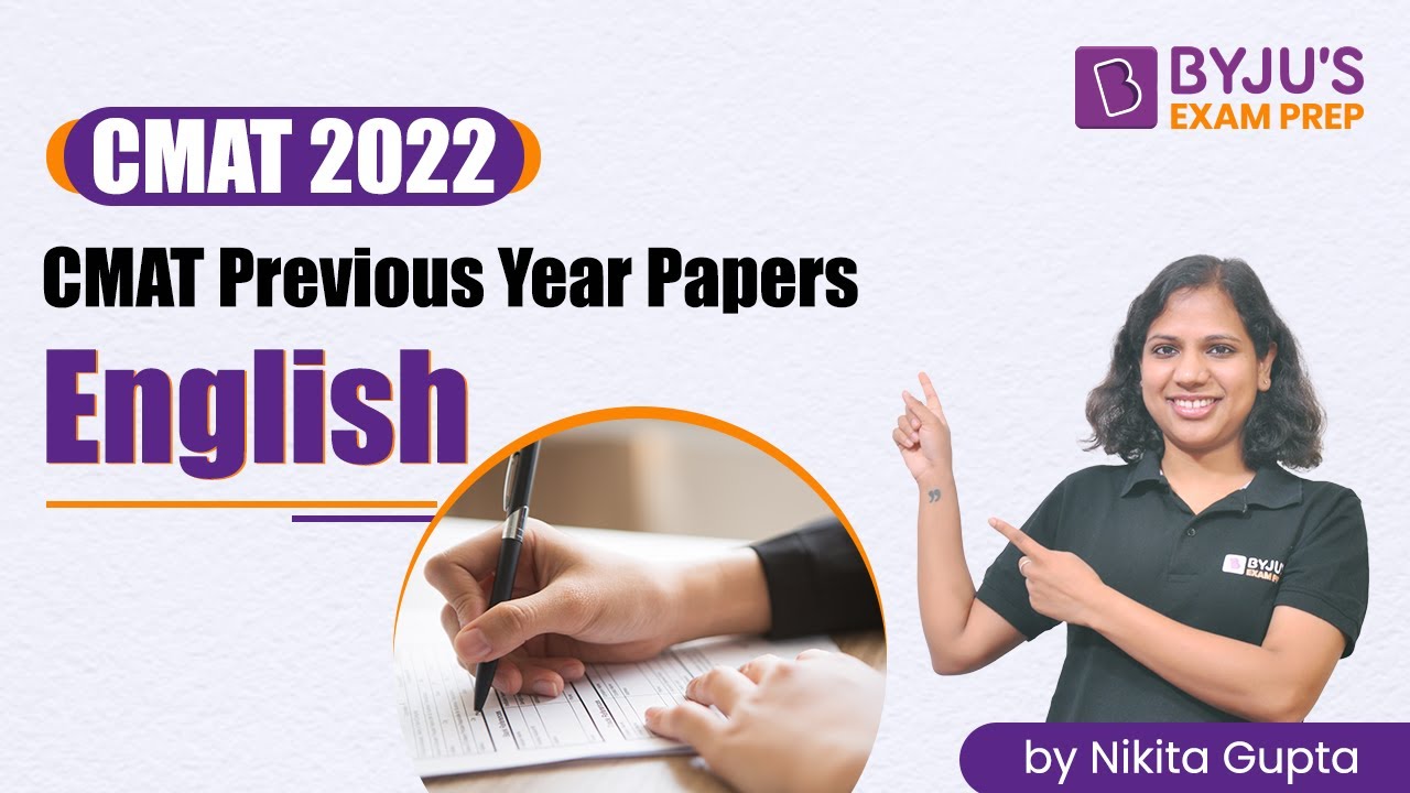 CMAT 2022 | Popular Questions from CMAT Previous Year Paper - English ...