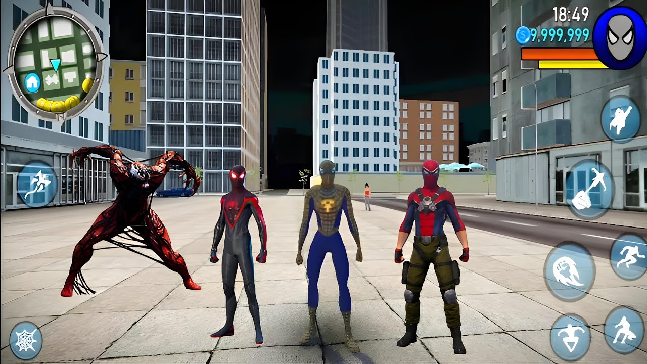 power spider 2 Game Superhero Gangster Crime City 3D Part#80 New Games ...