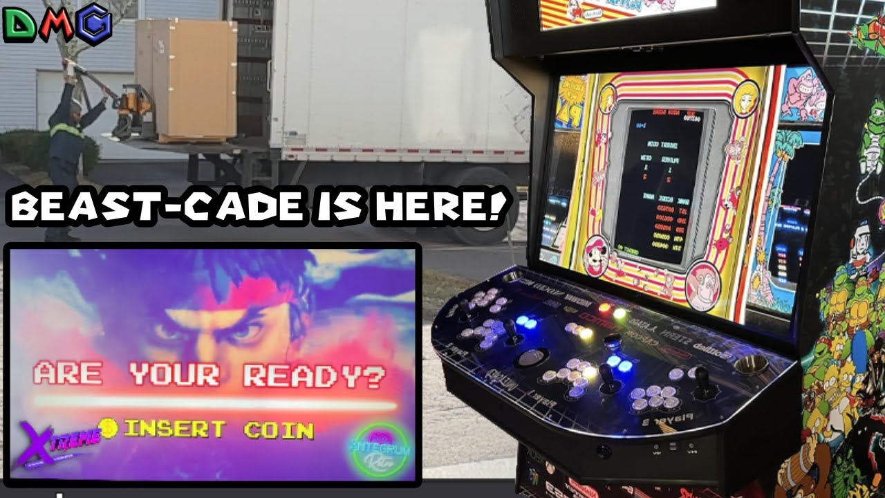 The Arrival Of My Beast-Cade Arcade Machine From Xtreme Gaming Cabinets ...