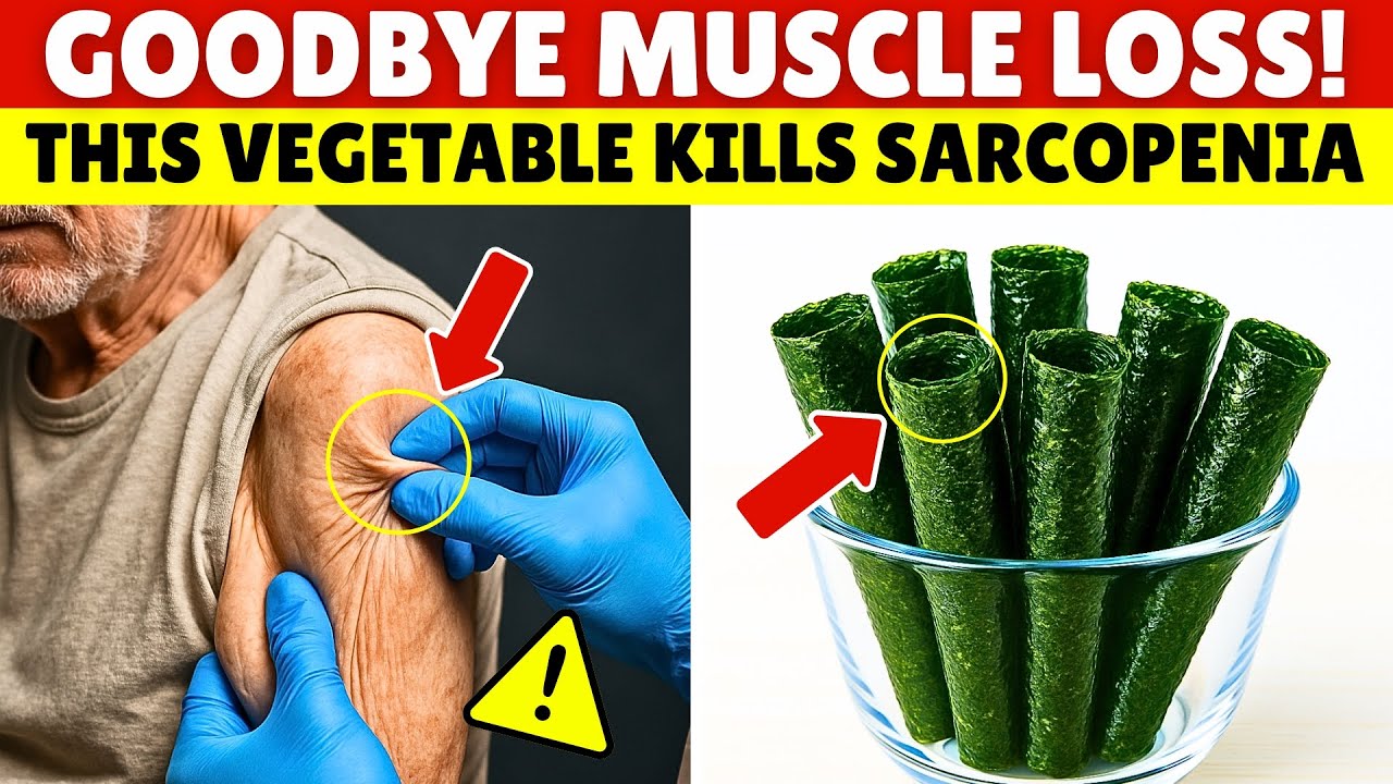 Over 60? Eat THESE 5 VEGETABLES to Rebuild Muscle and FIGHT Sarcopenia ...