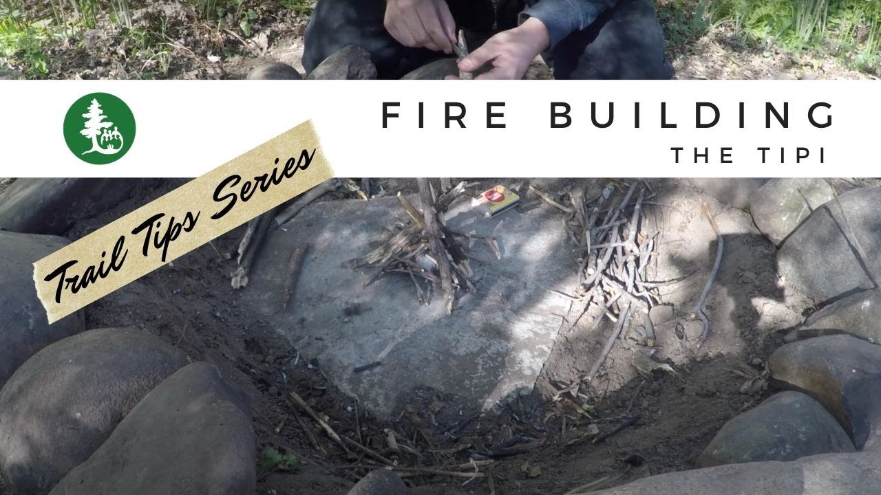 Fire Building Techniques: The Tipi - Wilderness Inquiry - YouTube