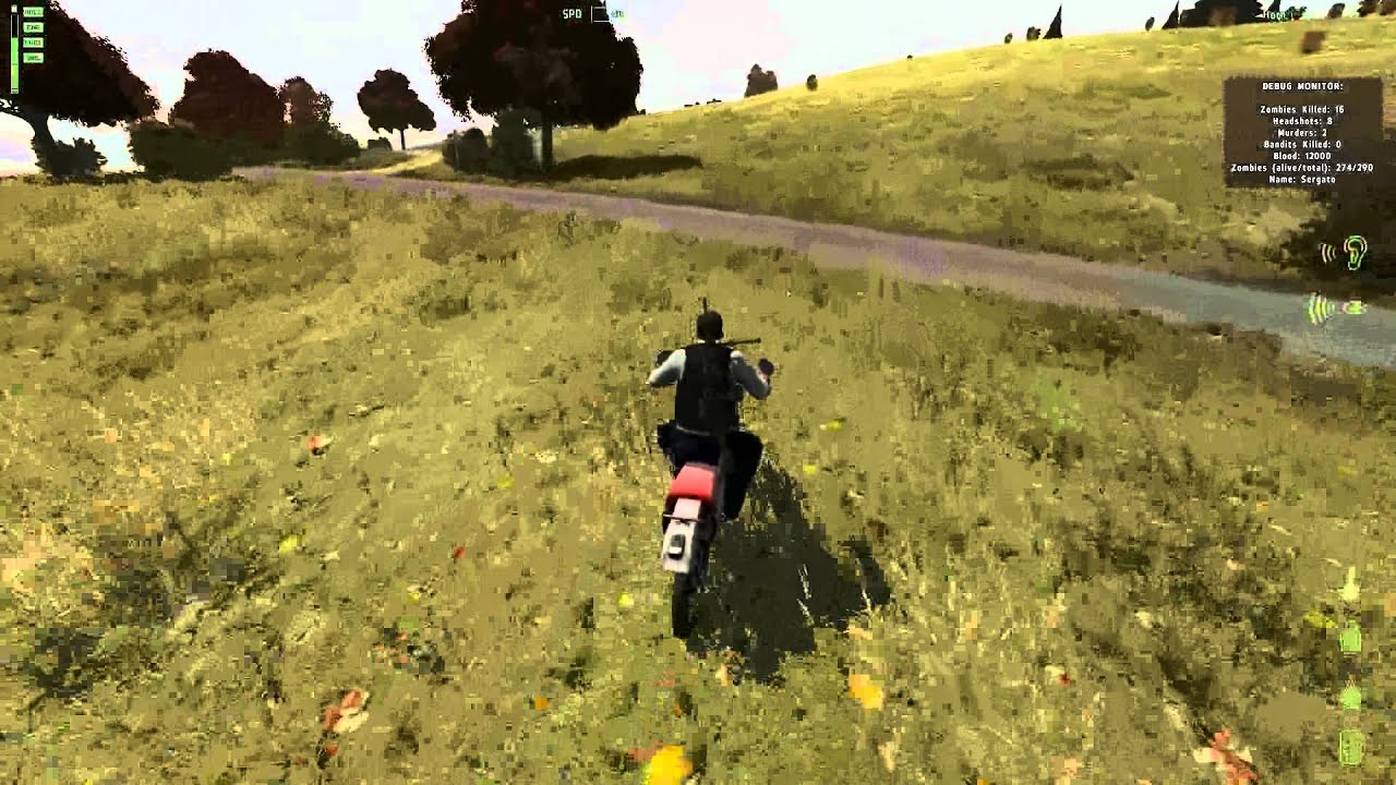 dayz red motorcycle - YouTube