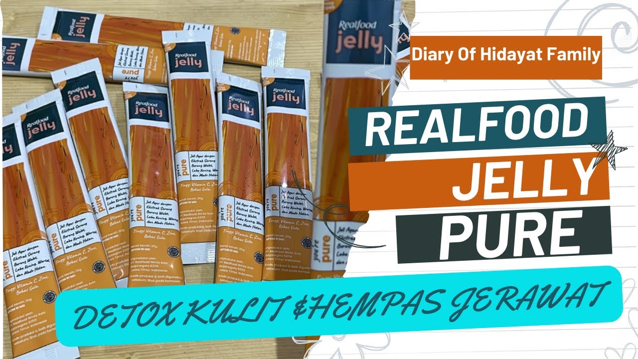 UNBOXING REALFOOD JELLY PURE - YouTube