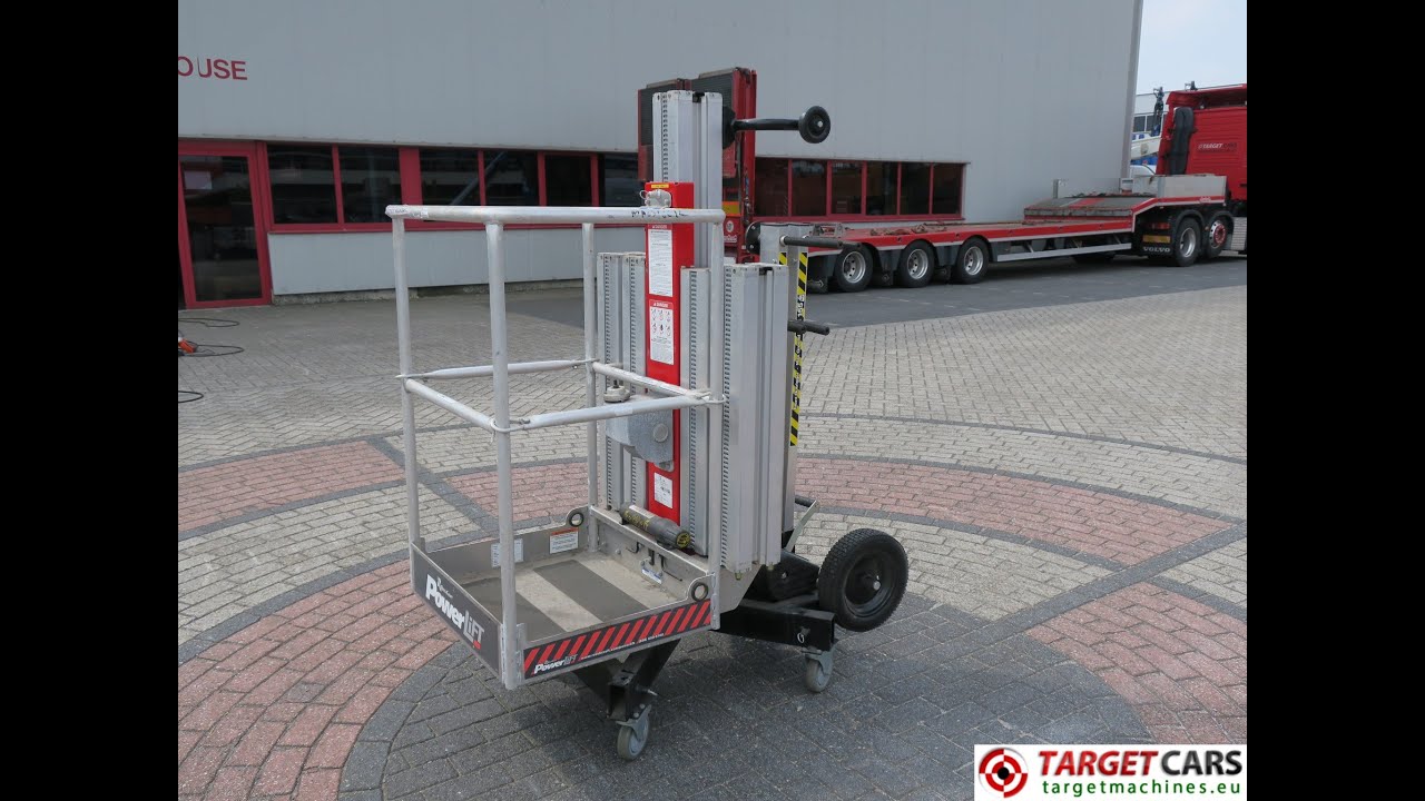 775777 REECHCRAFT POWERLIFT PL50 VERTICAL MAST WORKLIFT 619CM 2013 ...