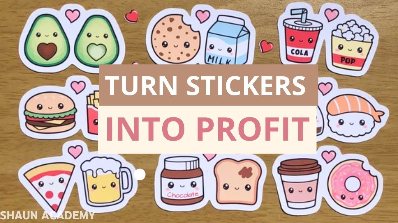 How to Start a Sticker Shop Business - YouTube