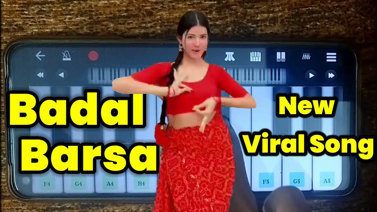 Badal Barsa Bijuli New Viral Song On Piano/Walkband - YouTube