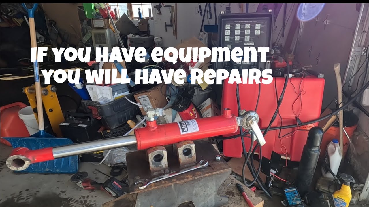 Plow repair. Fixing equipment - YouTube