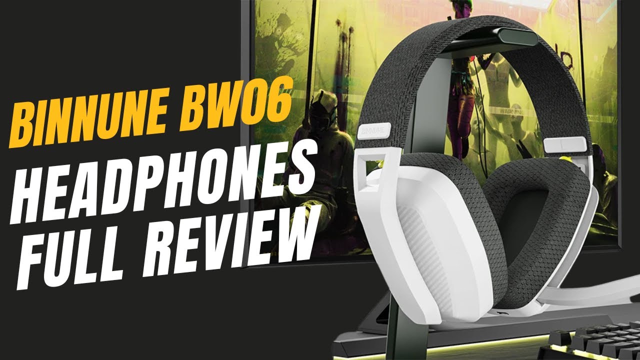 BINNUNE BW06 Headphones Full Review - YouTube