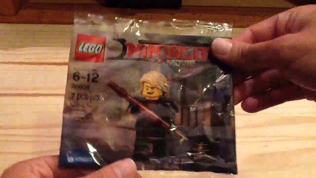 Lego 2017 The Ninjago Movie Kendo Lloyd 30608 Minifigure Review - YouTube