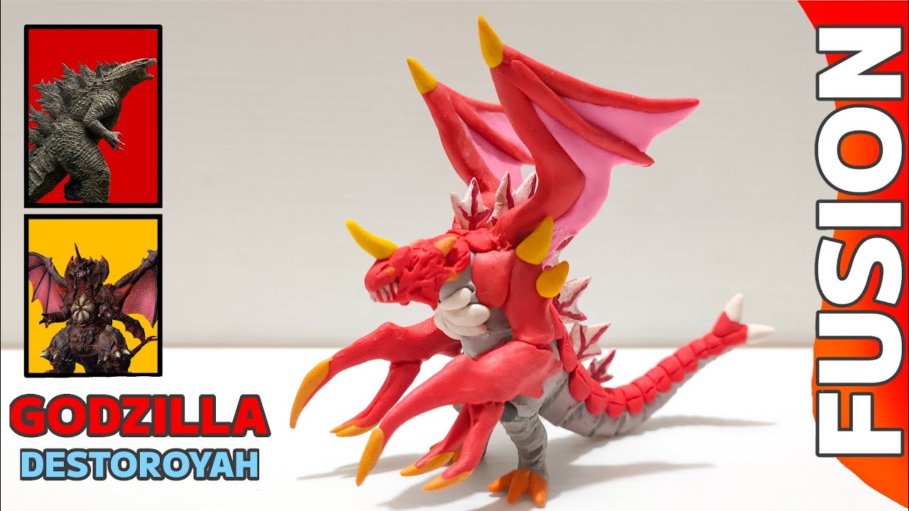 Godzilla 2021 Fusion Destoroyah : StopMotion - YouTube