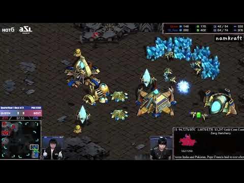 🔥🔥ASL S19 Quarterfinal 1 Set 7 @ Pole Star | Starcraft Commentary - YouTube