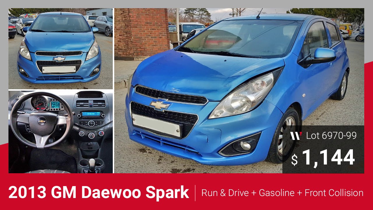 (SOLD OUT) 2013 GM Daewoo (Chevrolet) Spark - YouTube