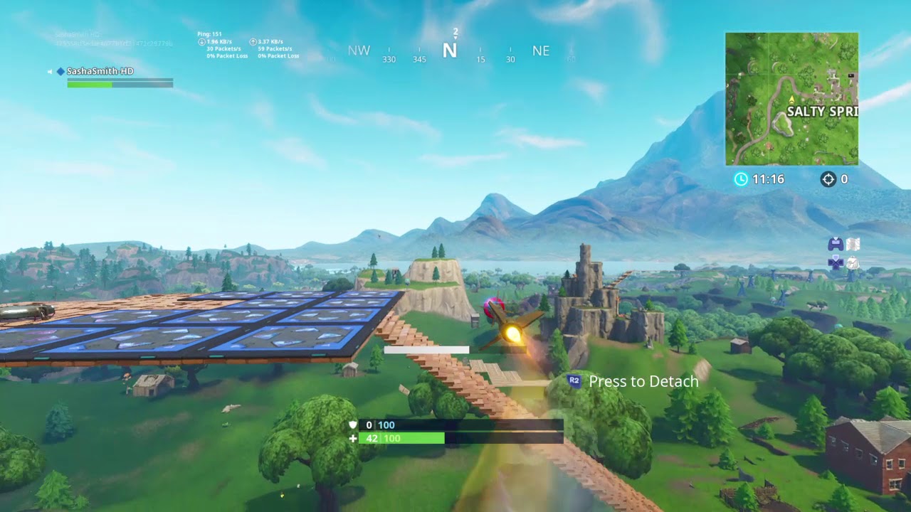 Fortnite rocket riding - YouTube