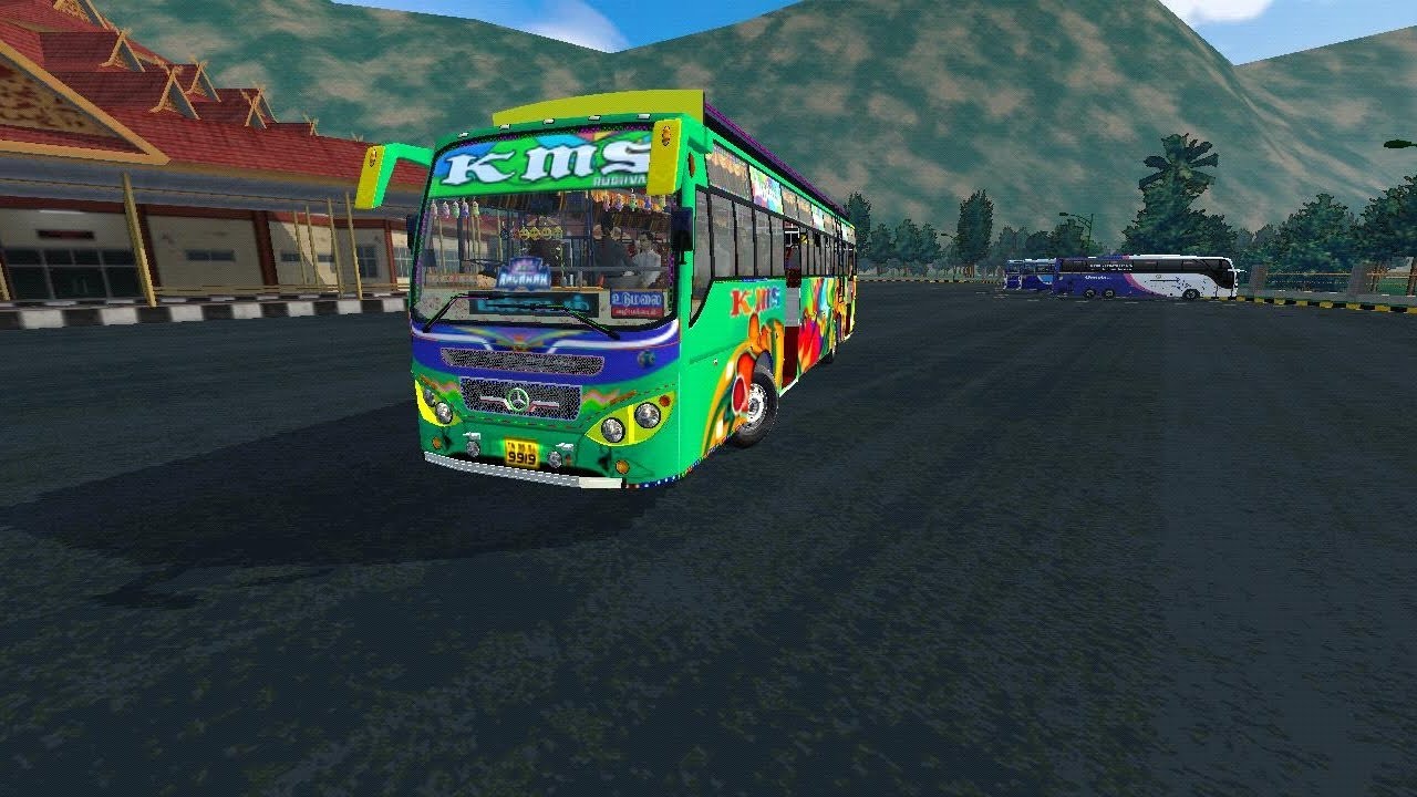 KMS Ravanan bus mod gameplay bussid|bussidmod - YouTube