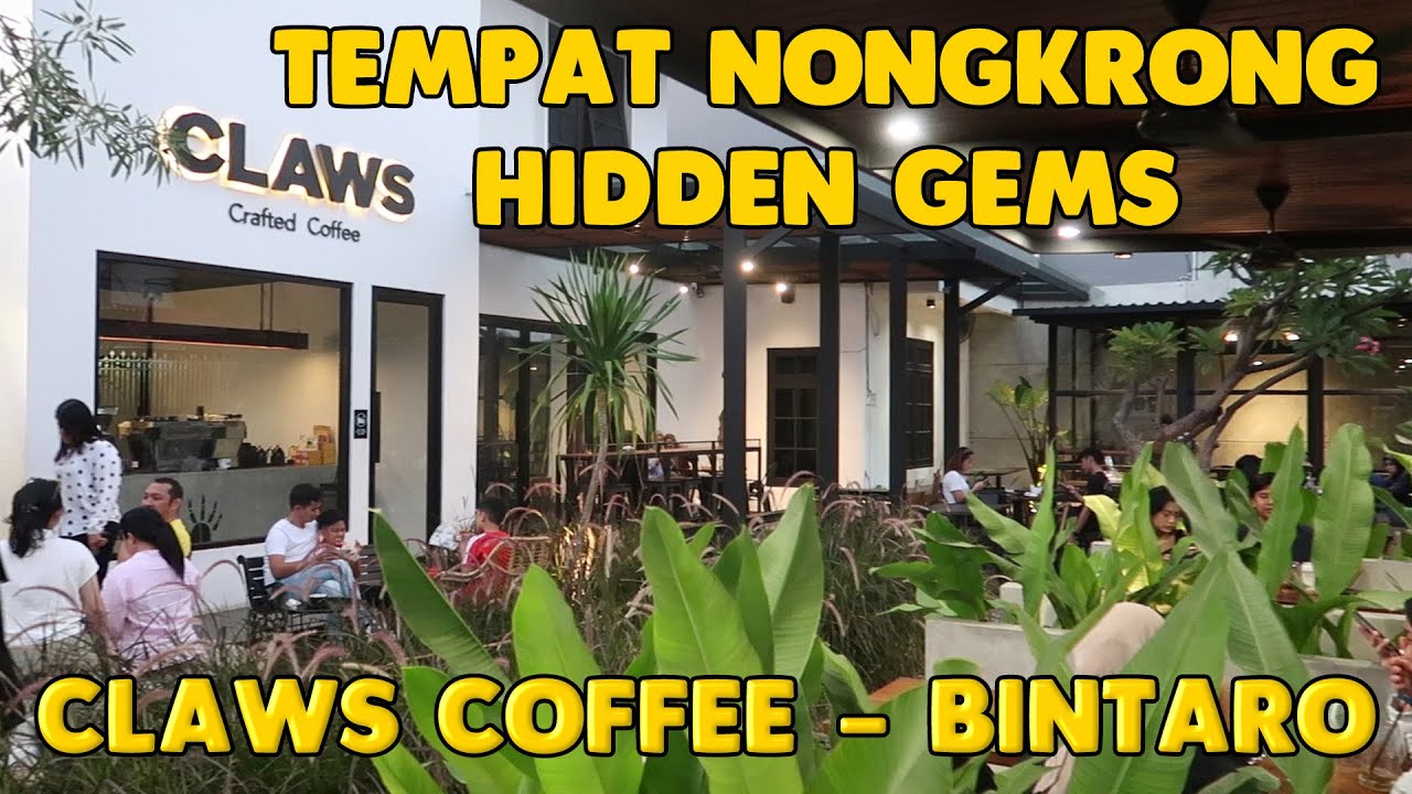 TEMPAT NONGKRONG ASIK DI BINTARO - REVIEW CLAWS COFFEE - YouTube
