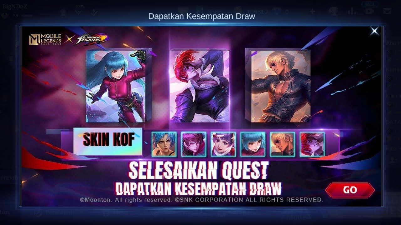 Event KOF 2024 #mobilelegends #mlbbxkof #mlbb #ml - YouTube