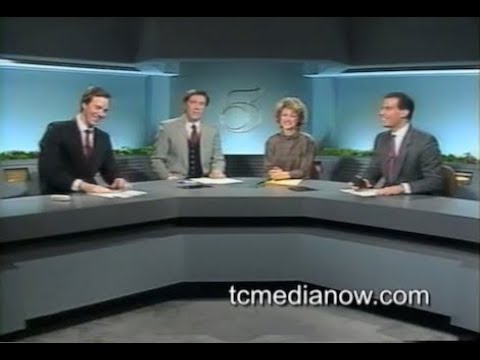 KSTP-TV Eyewitness News 10pm Update March 9, 1988 Stan Turner, Angela ...
