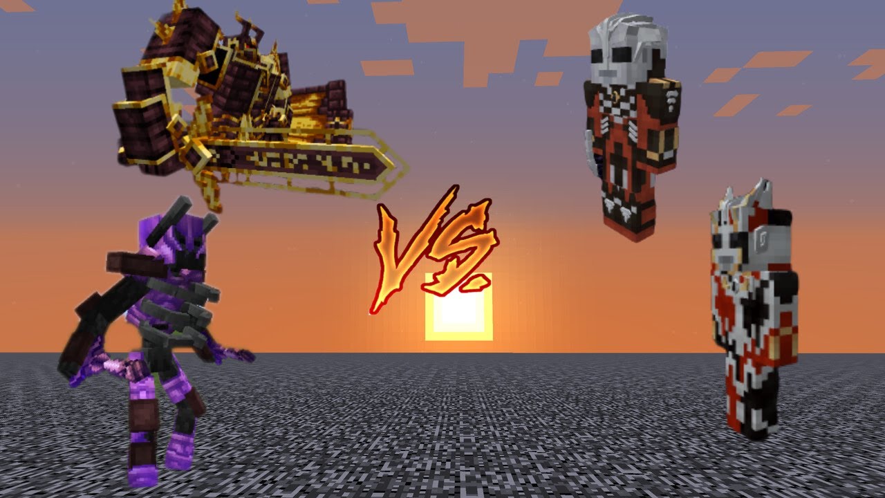 Team Minecraft Mob Battle 6: The OP Duo vs The Dark Ultra Duo - YouTube
