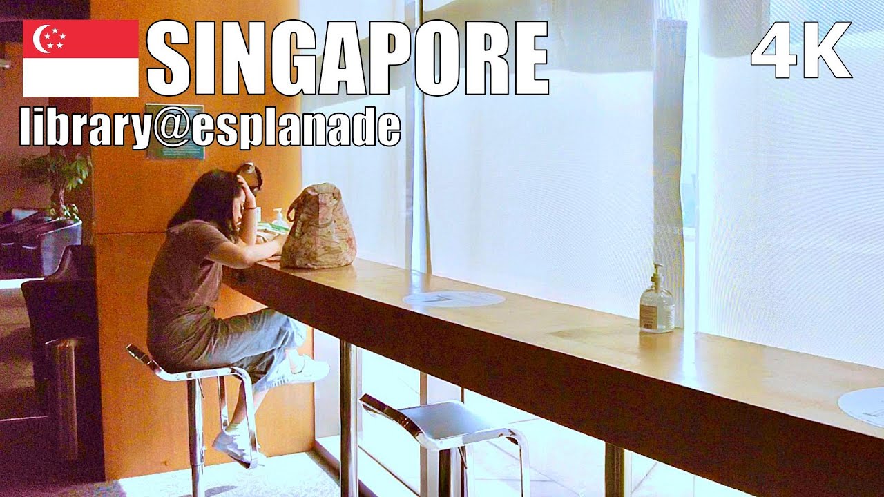 Library@Esplanade Will Close Soon, Singapore 🇸🇬 - Virtual Walk [4K ...