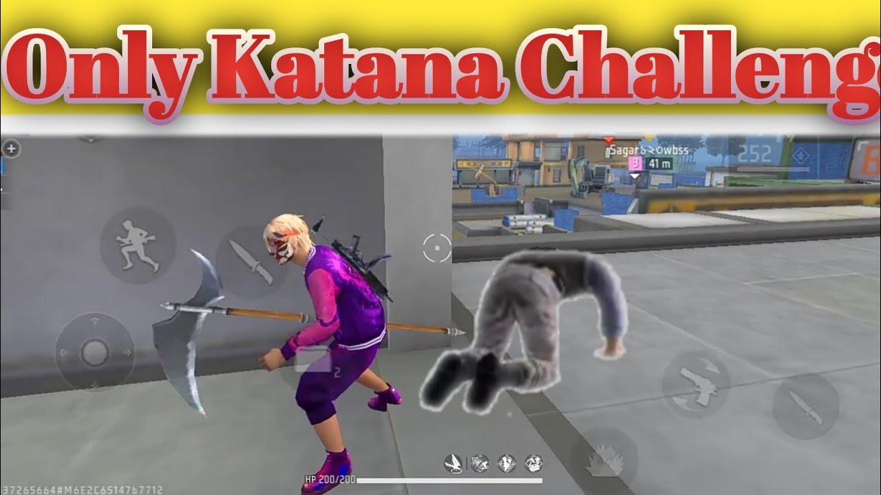 Katana Clutch|Katana Challenge|Katana Free Fire - YouTube