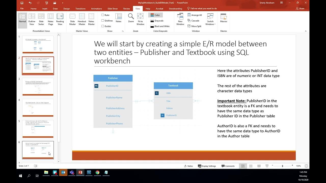 Mysqlworkbench Part 2 Youtube