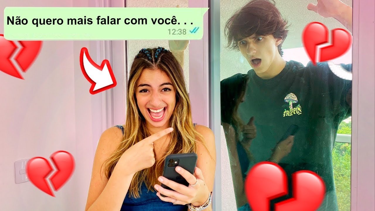 PEGUEI O CELULAR DO MATHEUS THEODORO E TERMINEI COM A CRUSH DELE - YouTube
