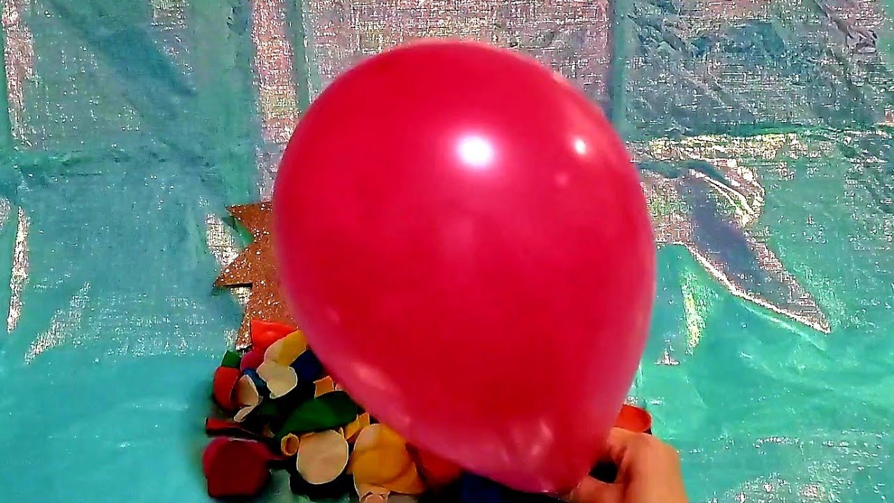 FUN COLORFUL BALLOONS POP PART 11!!! - YouTube