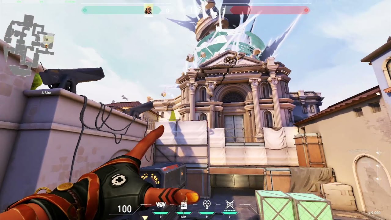 Raze Double Satchel Guide||Ascent Map||Valorant - YouTube