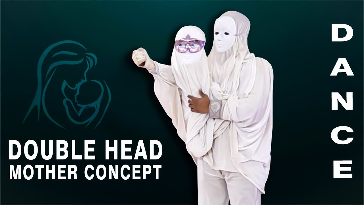Double head mother concept song dance |Statue with two heads| Dance ...