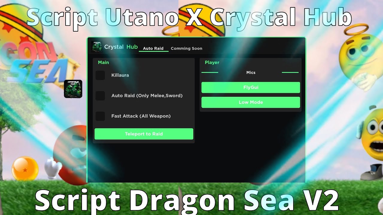 [Dragon Sea] Showcase Script Silly Hub - Crystal Nerd - YouTube