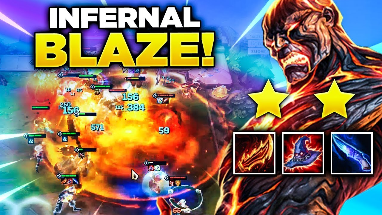 THE INFERNAL BLAZE! INFERNAL WARDENS! | TFT | Teamfight Tactics - YouTube
