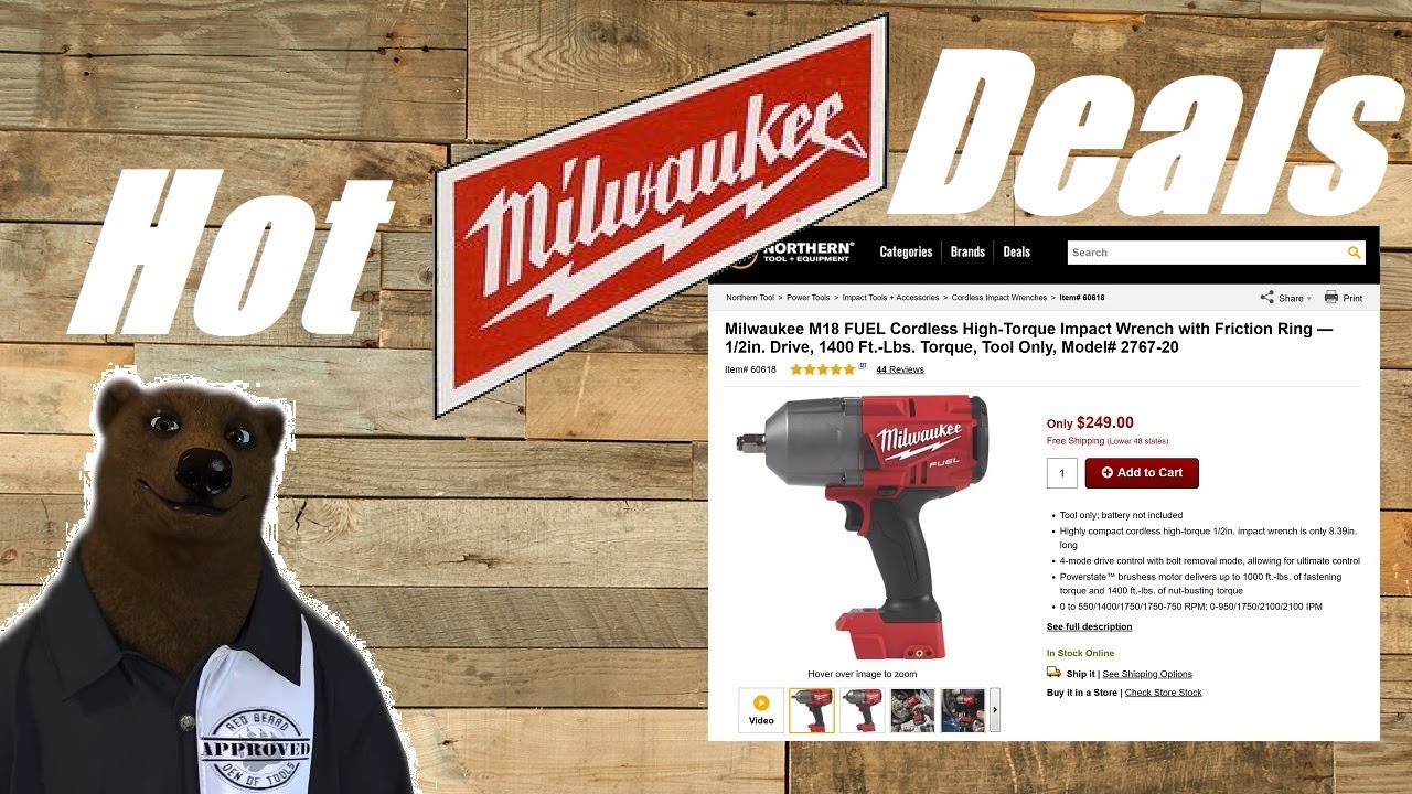 Hottest Milwaukee Tool Deals! (April 2019 Edition) - YouTube