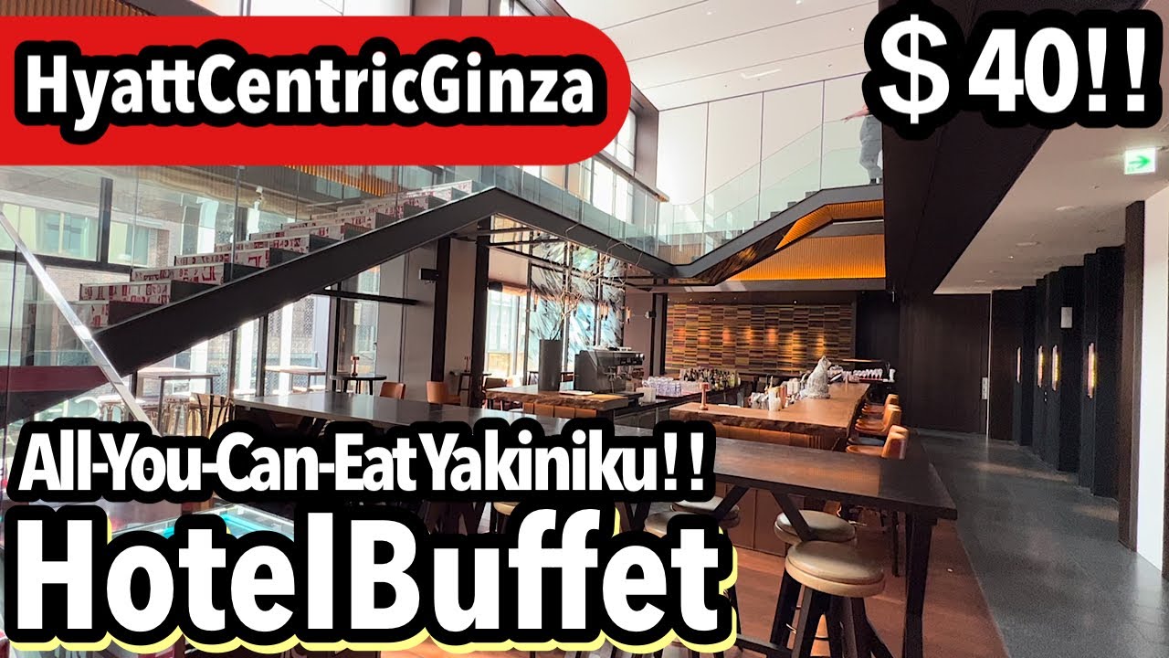 Buffet in Ginza area! All you can eat Yakiniku without time limit - YouTube